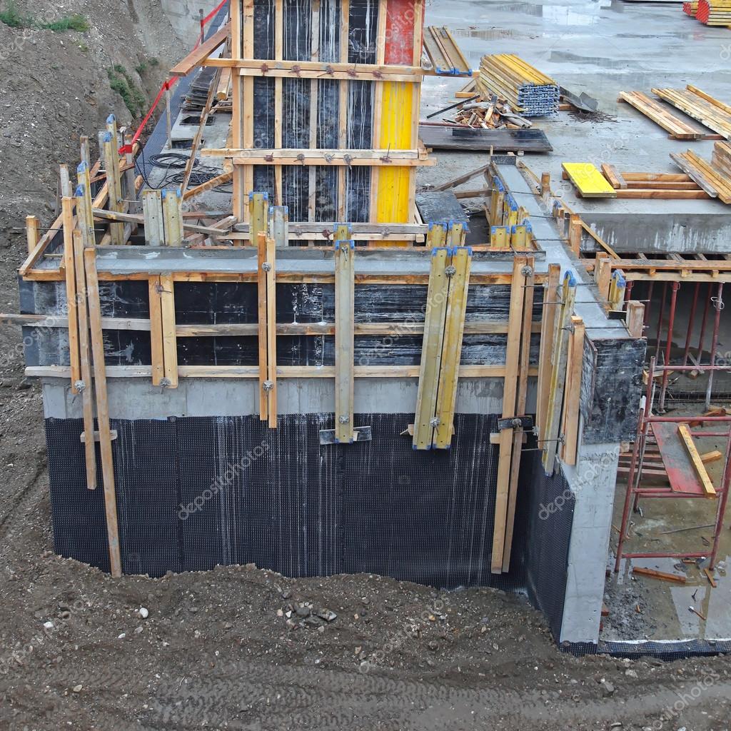 Construction Concrete Foundations Stock Photo by ©Baloncici 122610682 Construction Concrete Foundations Stock Photo by ©Baloncici 122610682