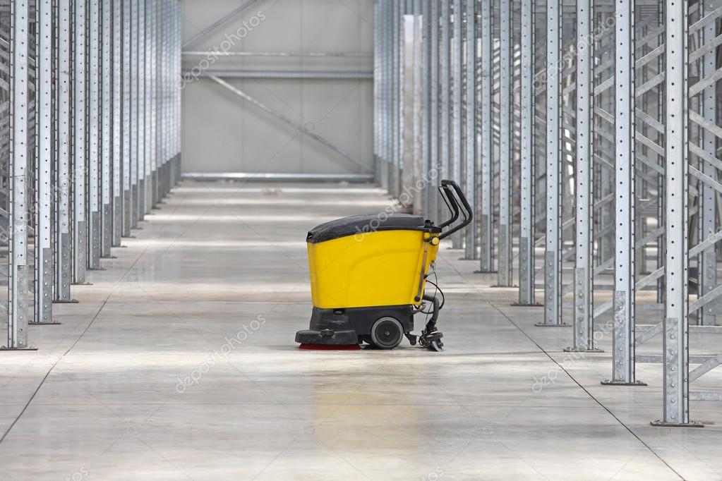 Cleaning Warehouse — Stock Photo © Baloncici #83176646