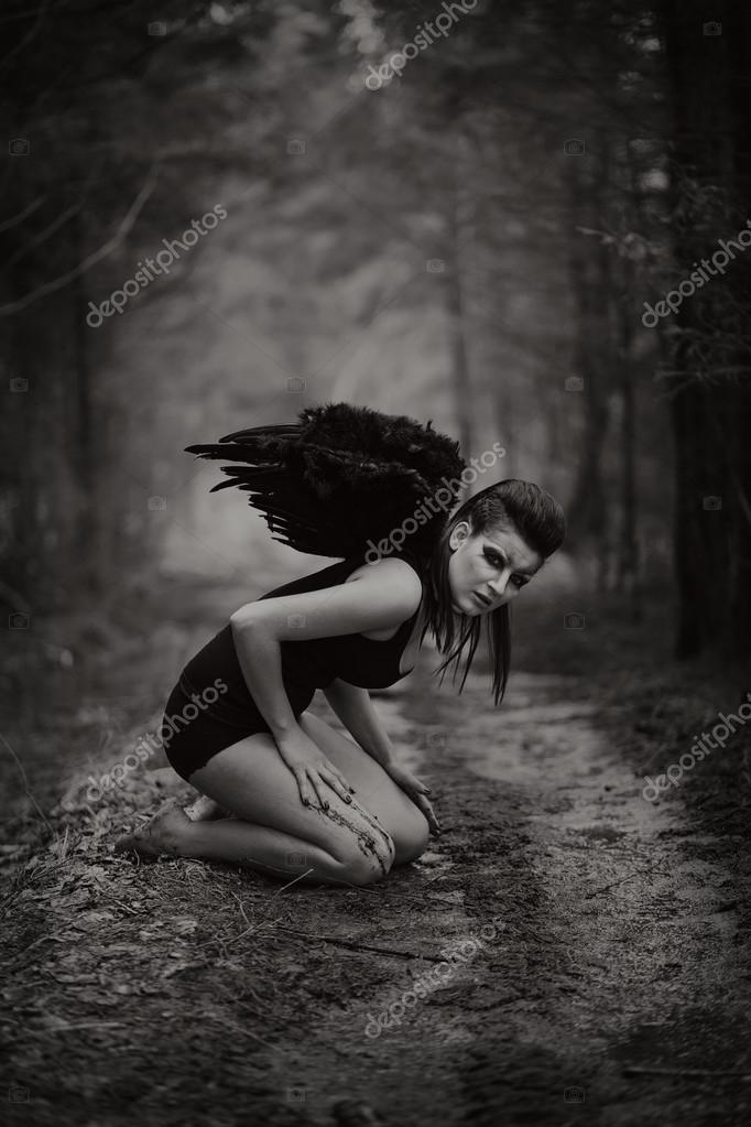 Fallen Angel Photography Lucifer Or Paragolia? In Either Concept Its