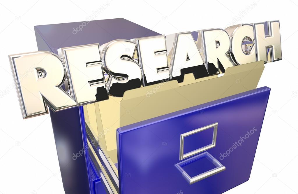 Research File Folder — Stock Photo © iqoncept #101754020