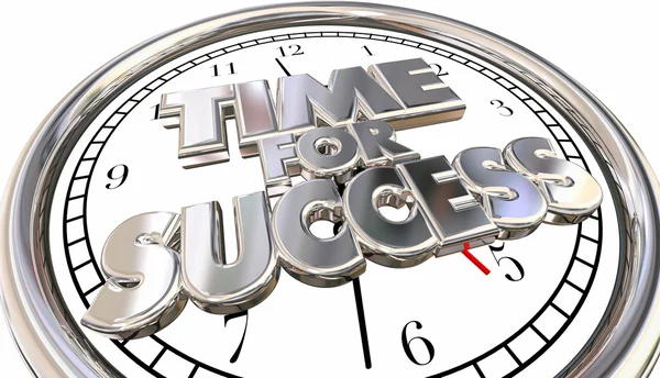 Save Time Clock Management Tips Advice Efficiency — Stock Photo ...