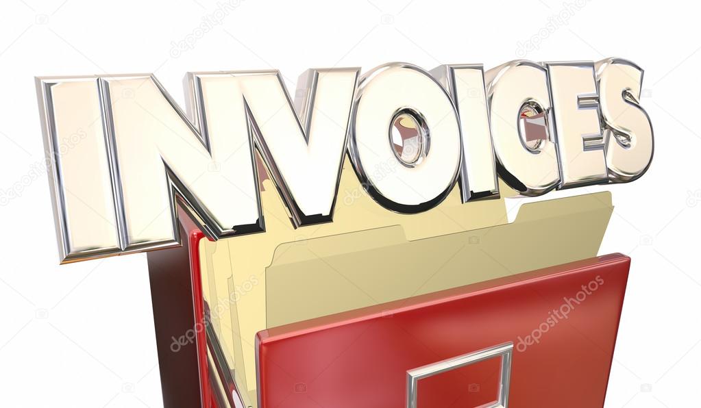 Invoices 3d Word Stock Photo by ©iqoncept 110558302