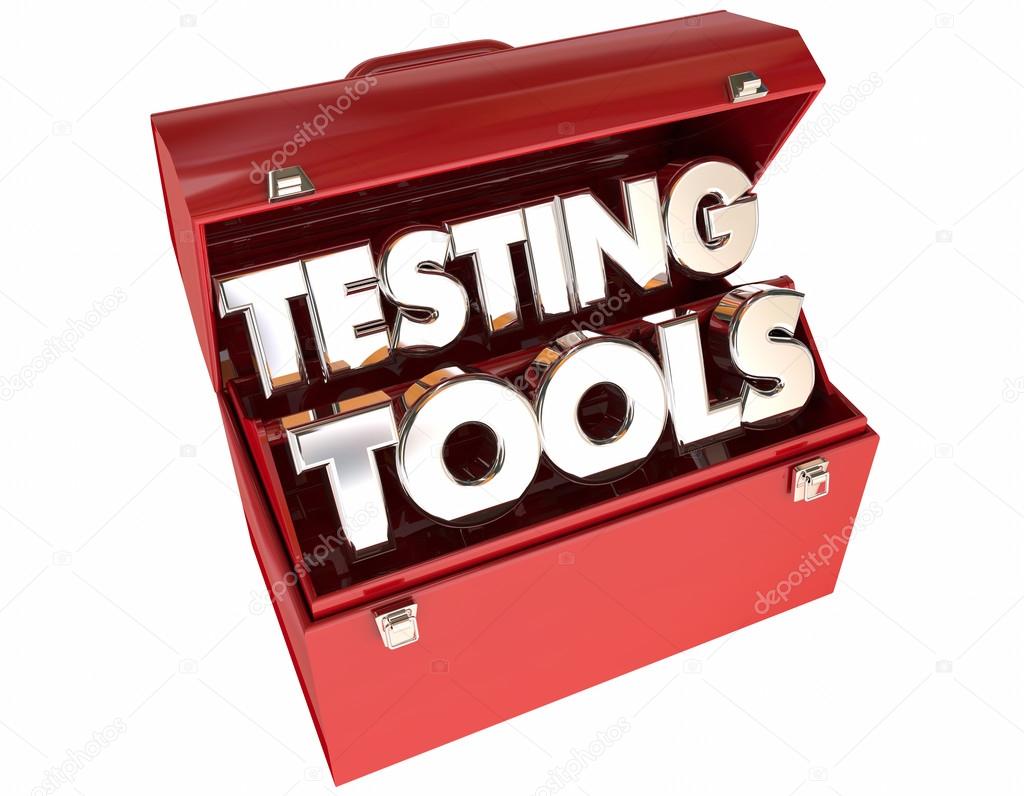 Testing Tools 3d Words Toolbox Stock Photo by ©iqoncept 110558950