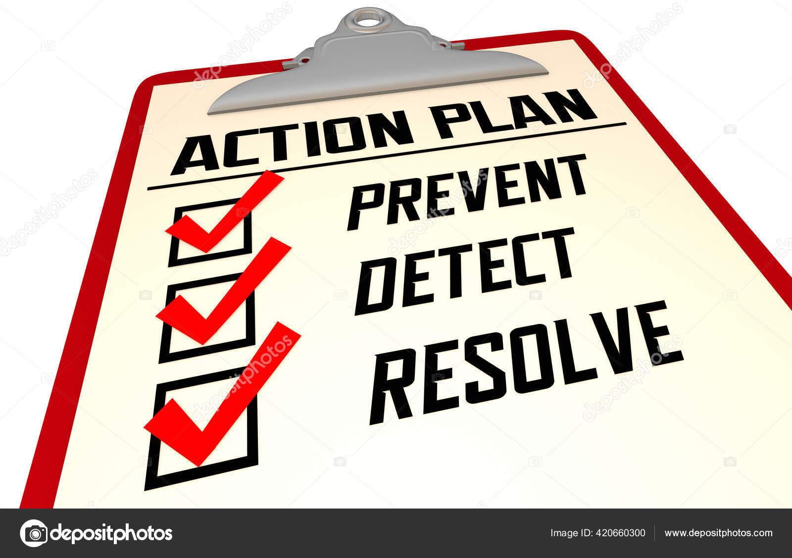Prevent Detect Resolve Checklist Steps Recovery Process Illustration ... Prevent Detect Resolve Checklist Steps Recovery Process Illustration ...