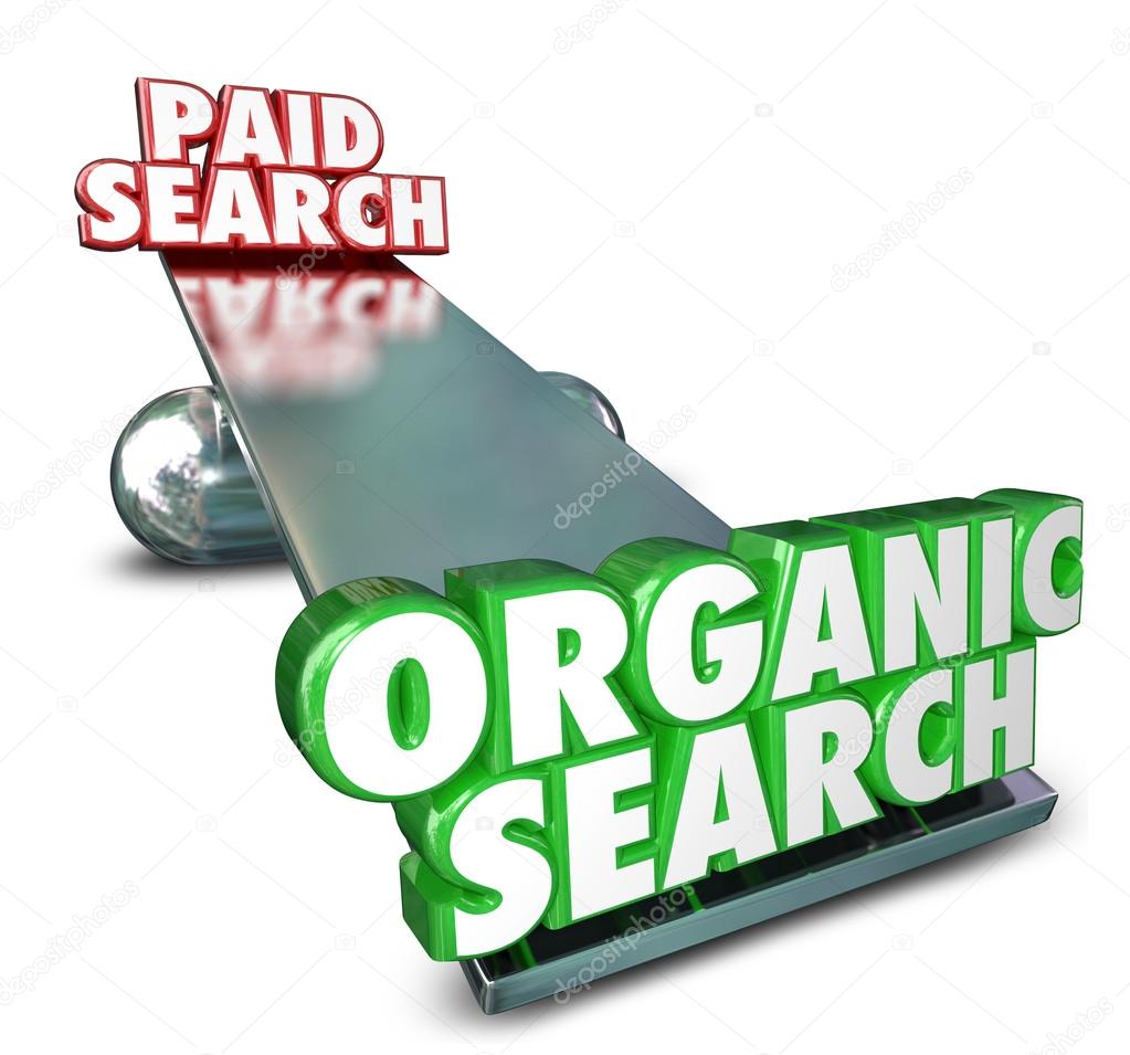 Organic Vs B squeda de pago Marketing en Internet Publicidad SEO Resultado 2024