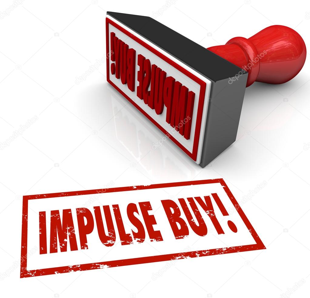 Impulse Buy words in red stamp ⬇ Stock Photo, Image by © iqoncept #59574393
