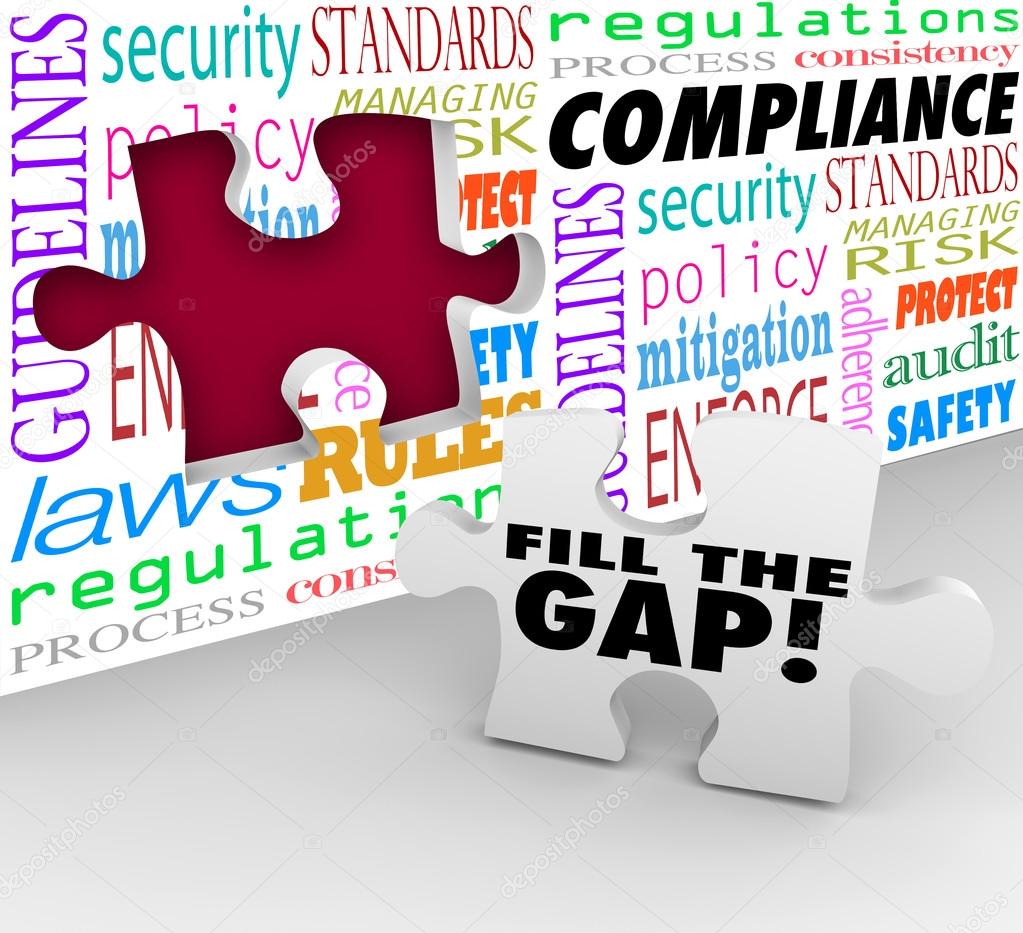 Fill the Gap words on a puzzle piece — Stock Photo © iqoncept #67285447