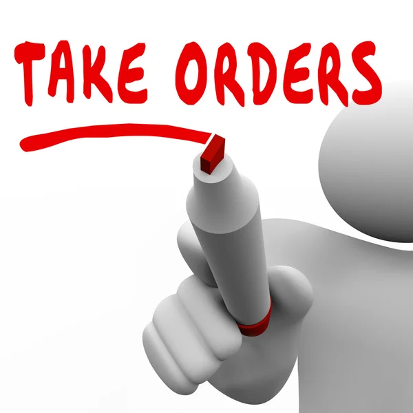 Streamline word written by man with red marker — Stock Photo © iqoncept ...