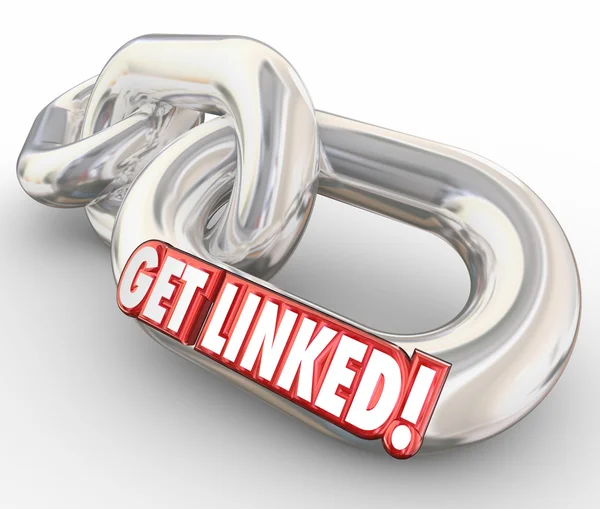 Several Metal Chains Linked Together Word Links Illustrating How Things ...