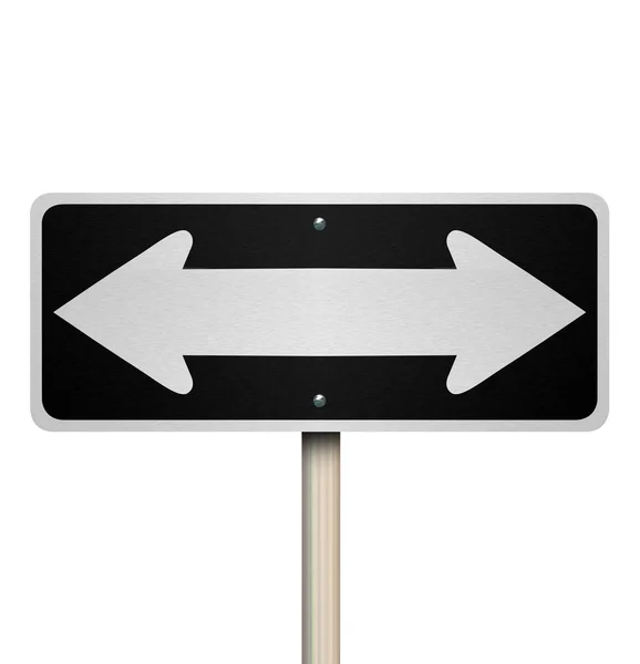 Two way sign Stock Photos, Royalty Free Two way sign Images | Depositphotos