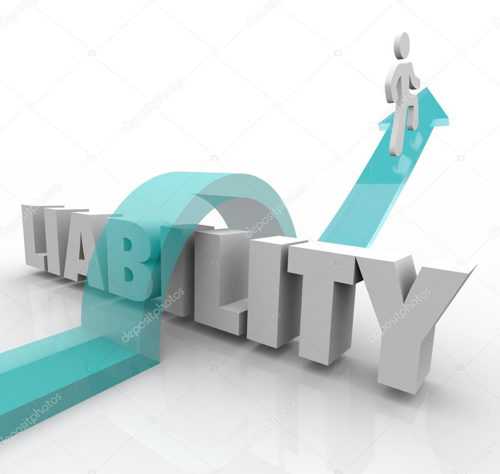 Liability 3d Word Arrow — Stock Photo © iqoncept #85049908