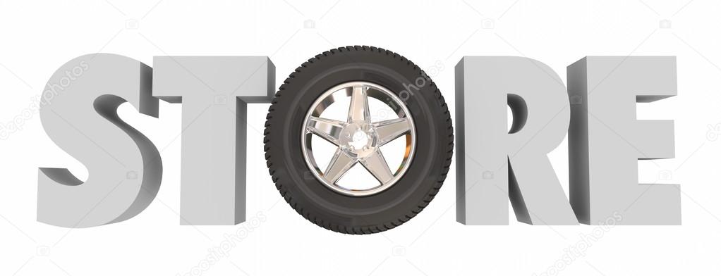 Store 3d Word Wheel — Stock Photo © iqoncept #85050038