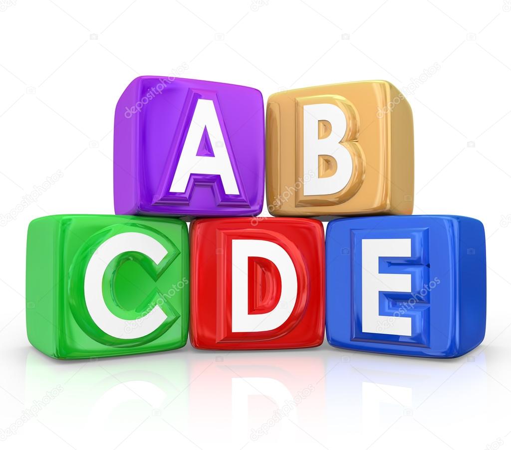 Letter Blocks Cubes Stock Photo by ©iqoncept 86680542