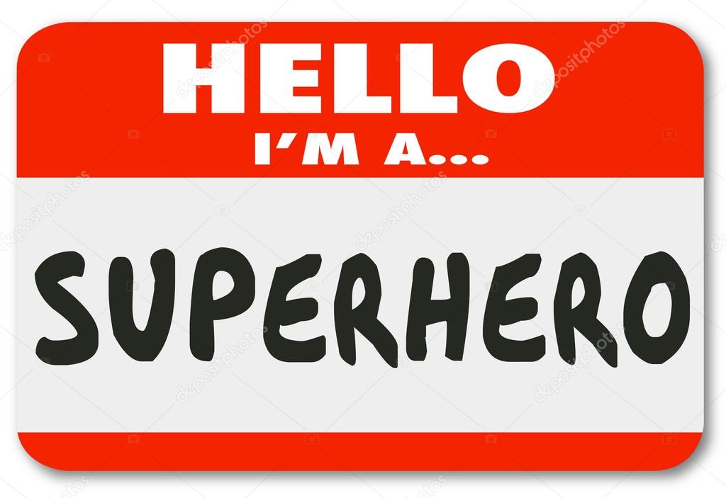 Hello I Am a Superhero — Stock Photo © iqoncept #87636068