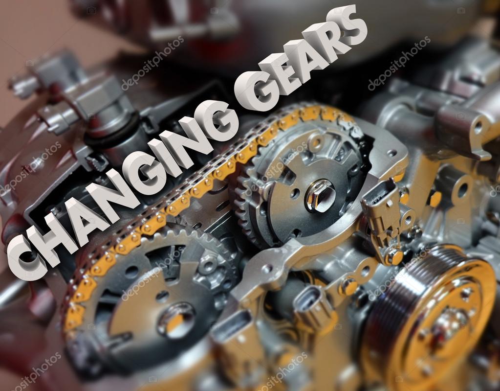 Changing Gears Shifting — Stock Photo © iqoncept #89436234