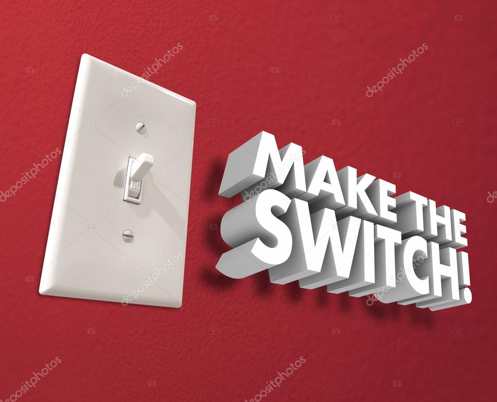 Make the Switch Light — Stock Photo © iqoncept #89563688
