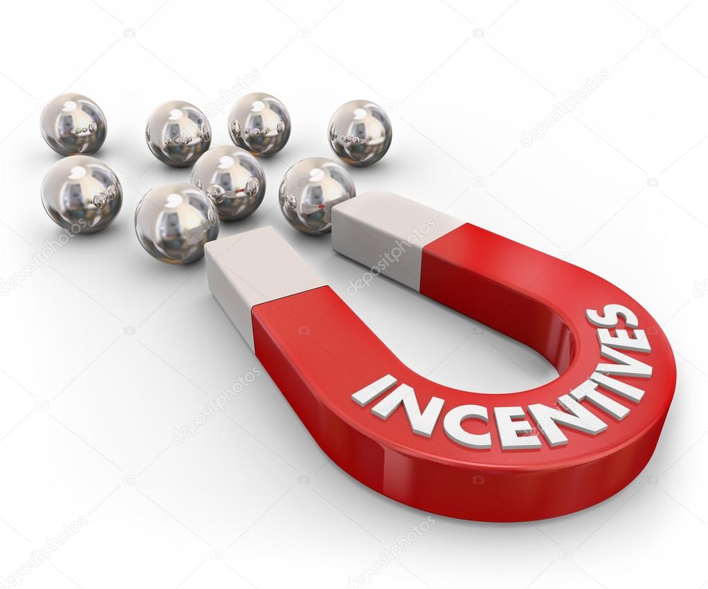 Incentives Marketing Magnet — Stock Photo © iqoncept #90029324