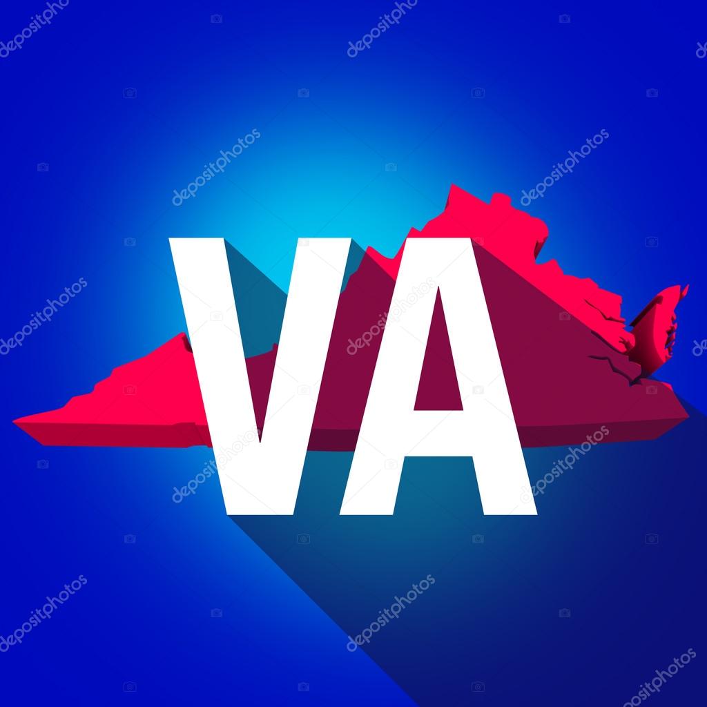 Virginia VA Letters — Stock Photo © iqoncept #93670094