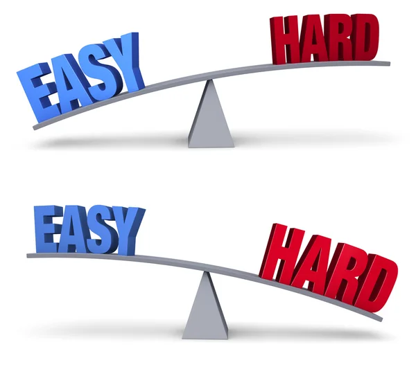 Easy vs difficult Stock Photos, Royalty Free Easy vs difficult Images ...