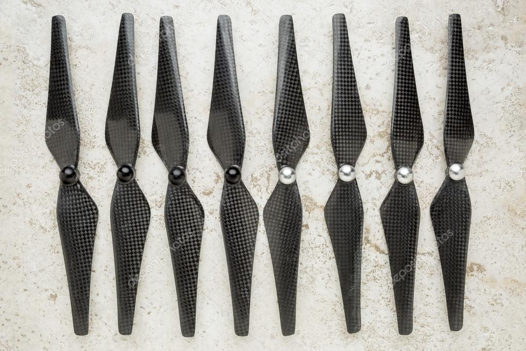 Carbon fiber drone propellers Stock Photo by ©PixelsAway 57653555