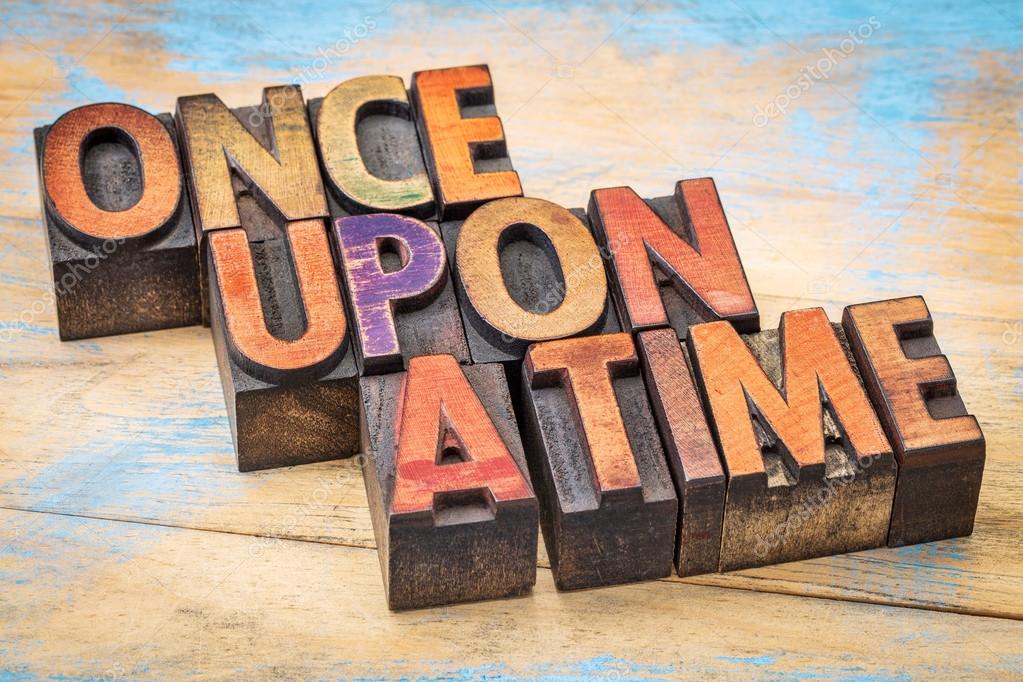 Once Upon A Time Word Art