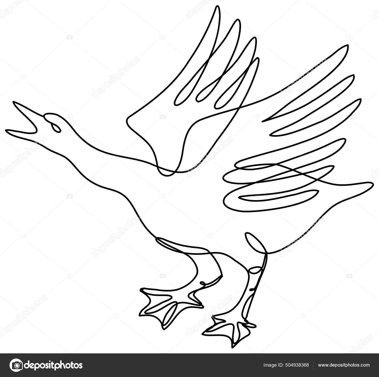 Tekening Van Boze Vleugels