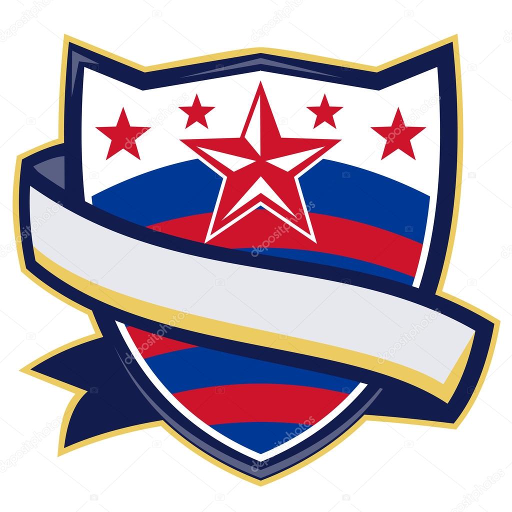 Rodeo shield crest with stars Stock Vector Image by ©patrimonio #67889191