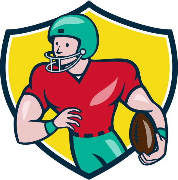 Cartoon Wide Receiver