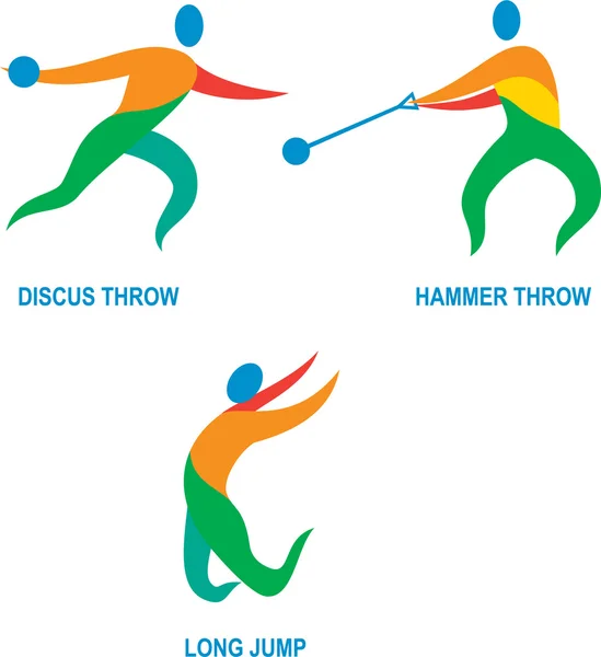 Hammer throw symbol Vector Art Stock Images | Depositphotos