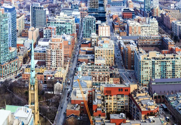 Street view of downtown Toronto – Stock Editorial Photo © yanmingzhang ...