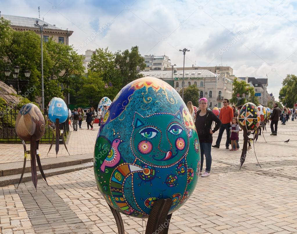 Ukrainian Festival of Easter eggs (Pysanka) – Stock Editorial Photo ...