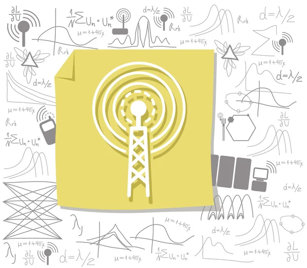 Radio mast symbol Vector Art Stock Images | Depositphotos