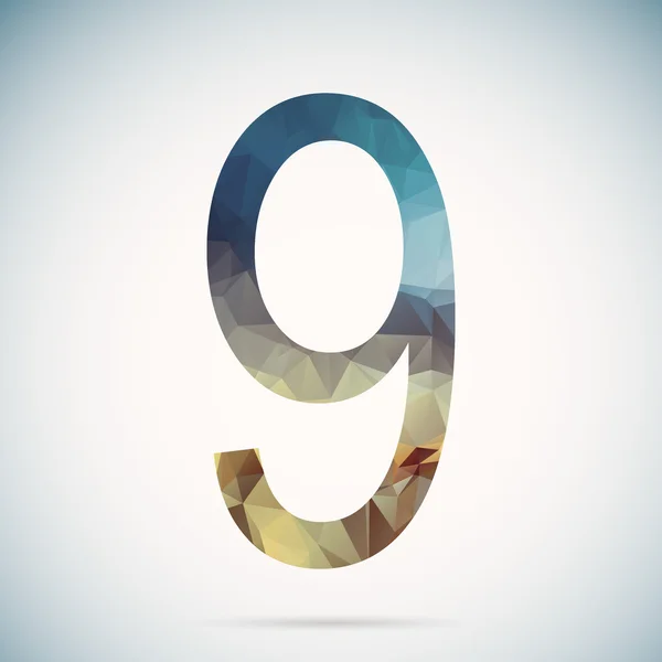 Number nine Vector Art Stock Images | Depositphotos