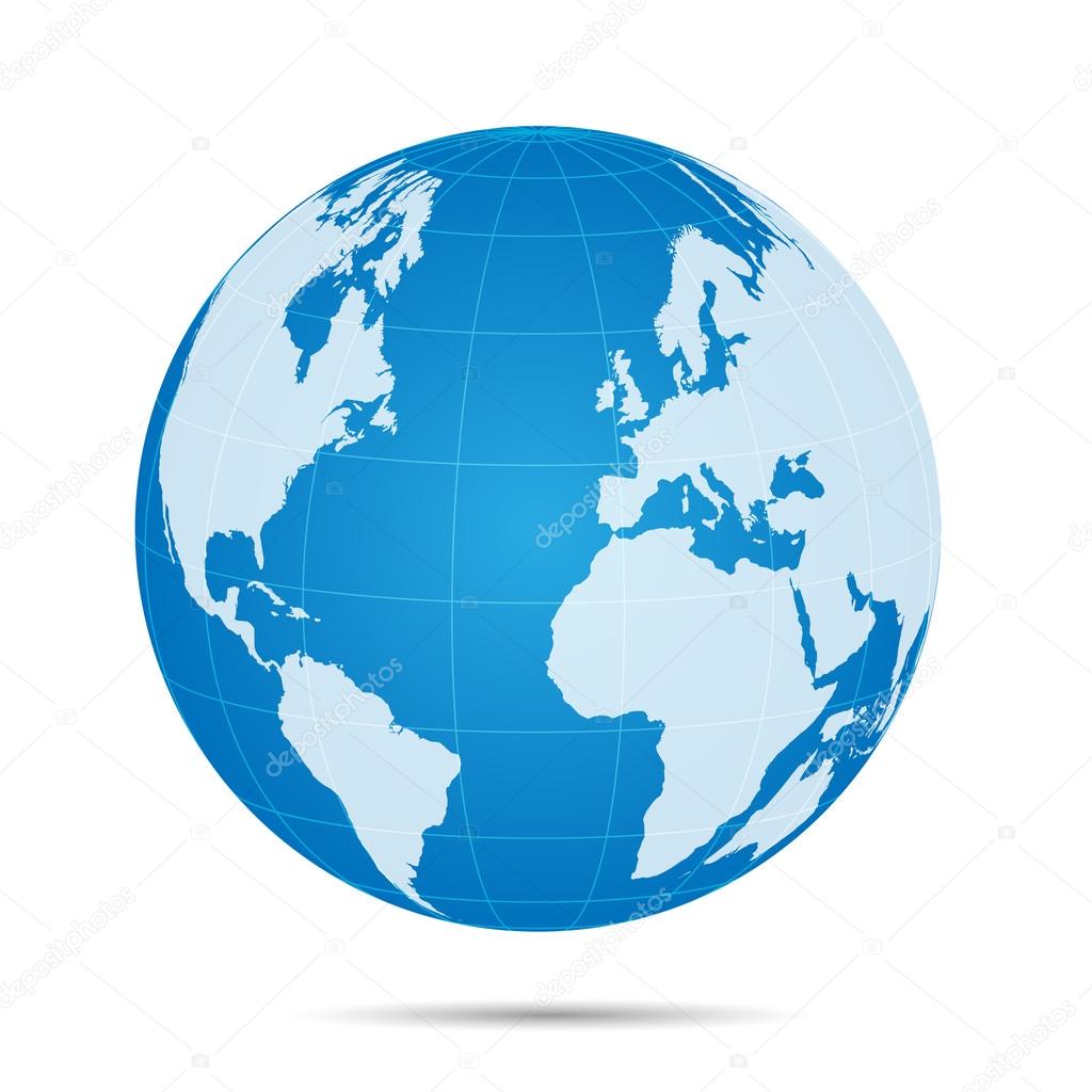 Ilustración del mapa mundial Vector de stock por ©nmarques74 57916465