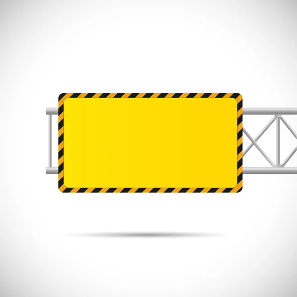 Blank Construction Sign Clipart