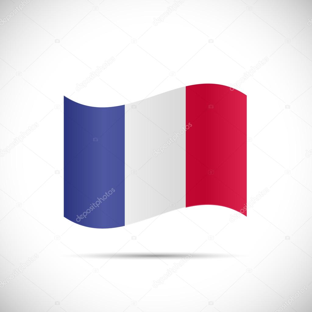 Francia bandera ilustración Vector de stock por ©nmarques74 59693493