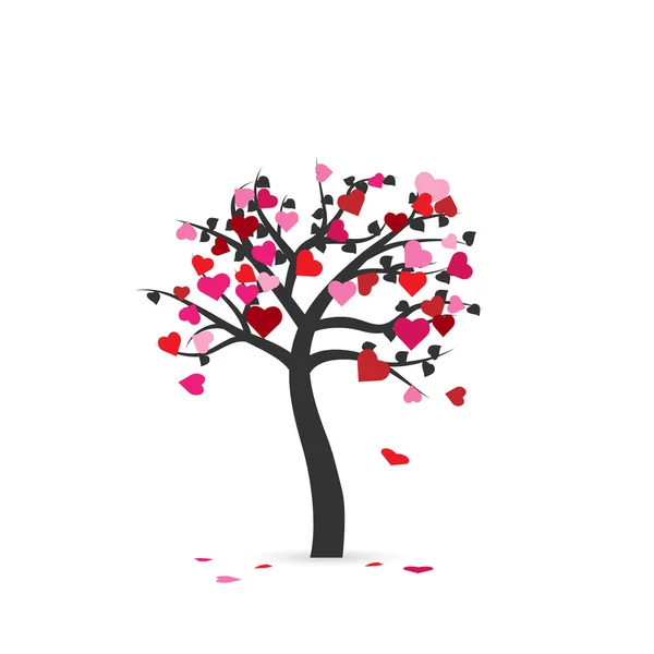 Fall Heart Tree Clip Art