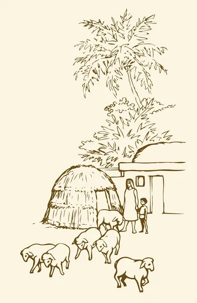 Rural Settlement Drawing