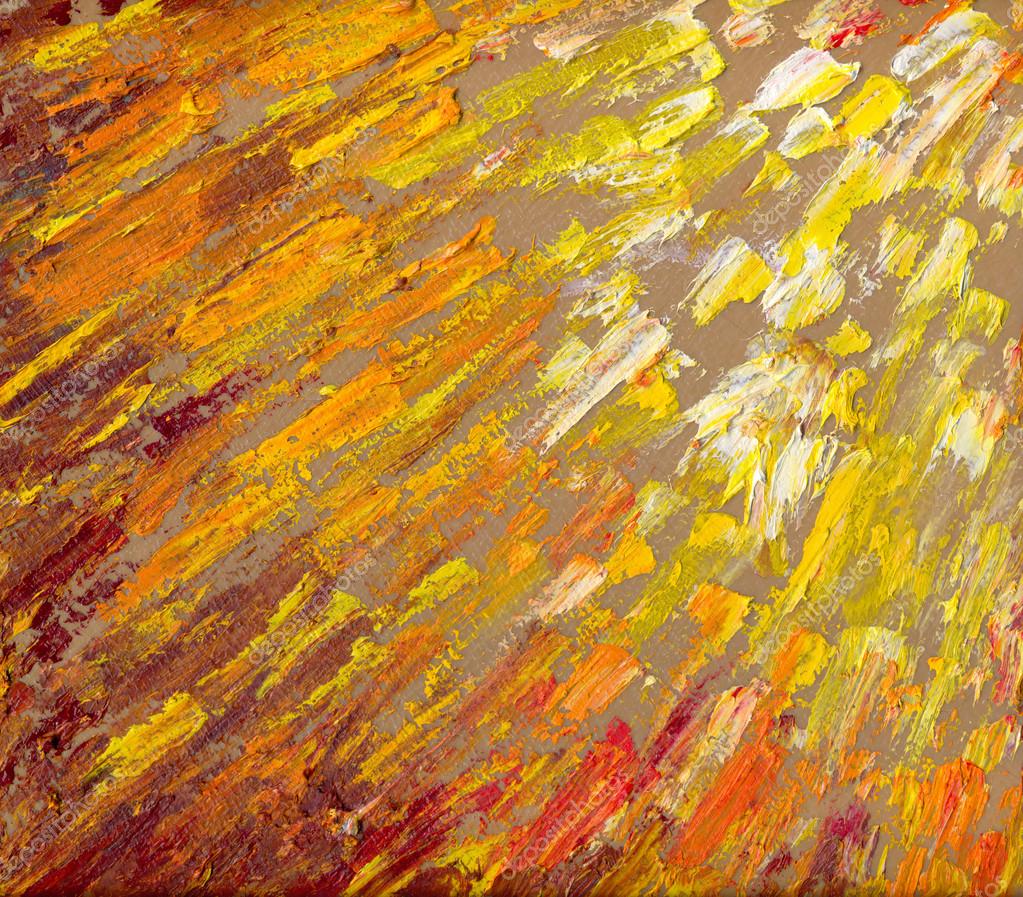 Abstract sun rays. Oil painting — Stock Photo © Marinka #108702780