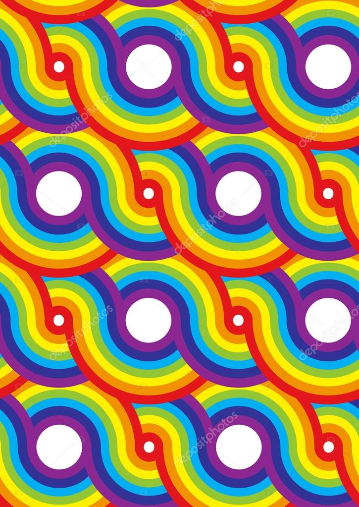 Rainbow background. Vector illustration Stock Vector Image by ©Marinka ...