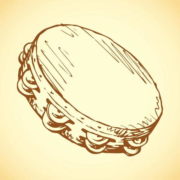 Pandero imágenes de stock de arte vectorial | Depositphotos