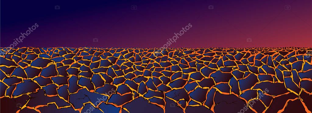 Land of fire sketch Vector Art Stock Images | Depositphotos