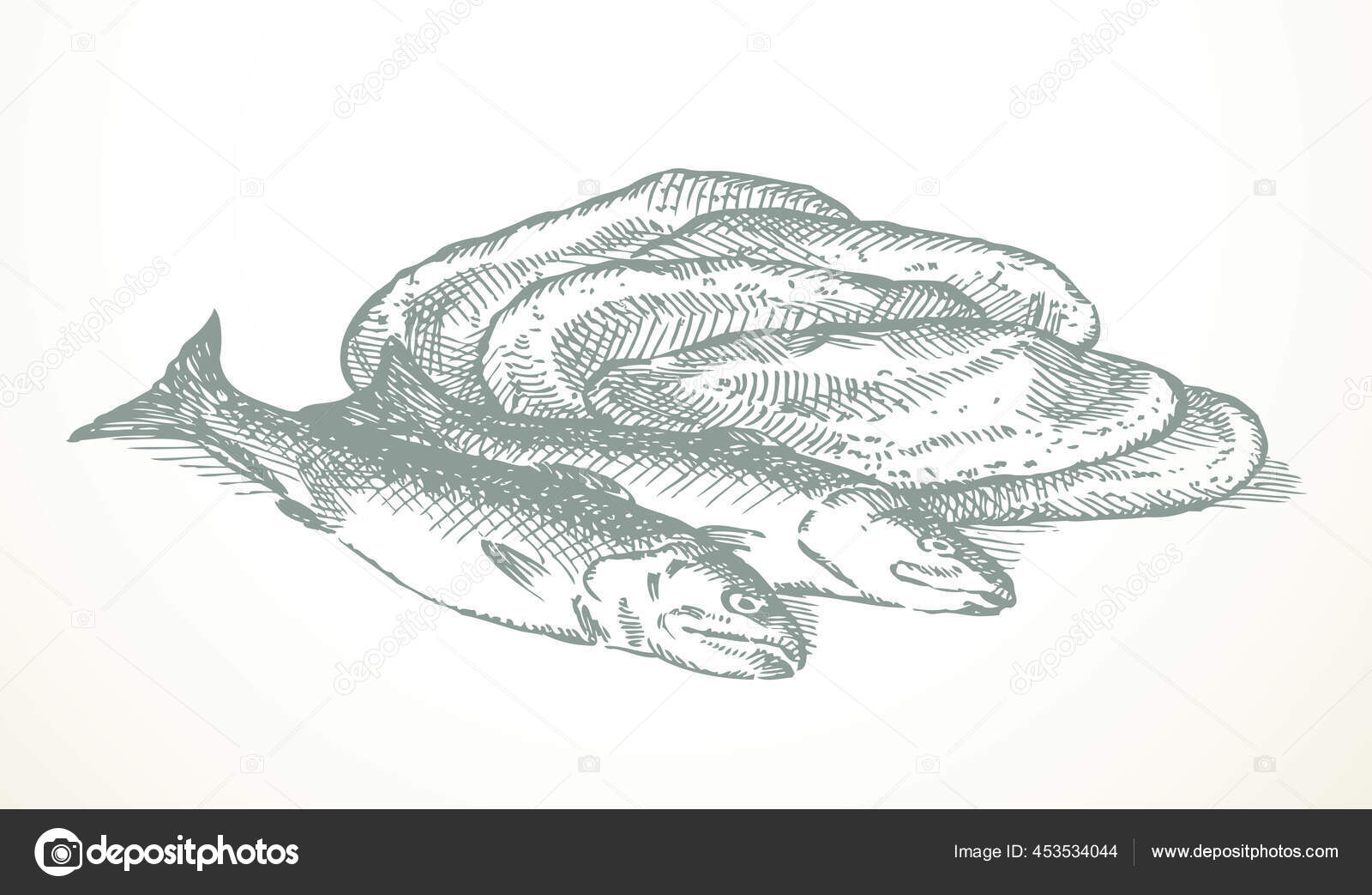 Outline Black Ink Hand Drawn Holy Tabgha Fresh Raw Simple Stock ...