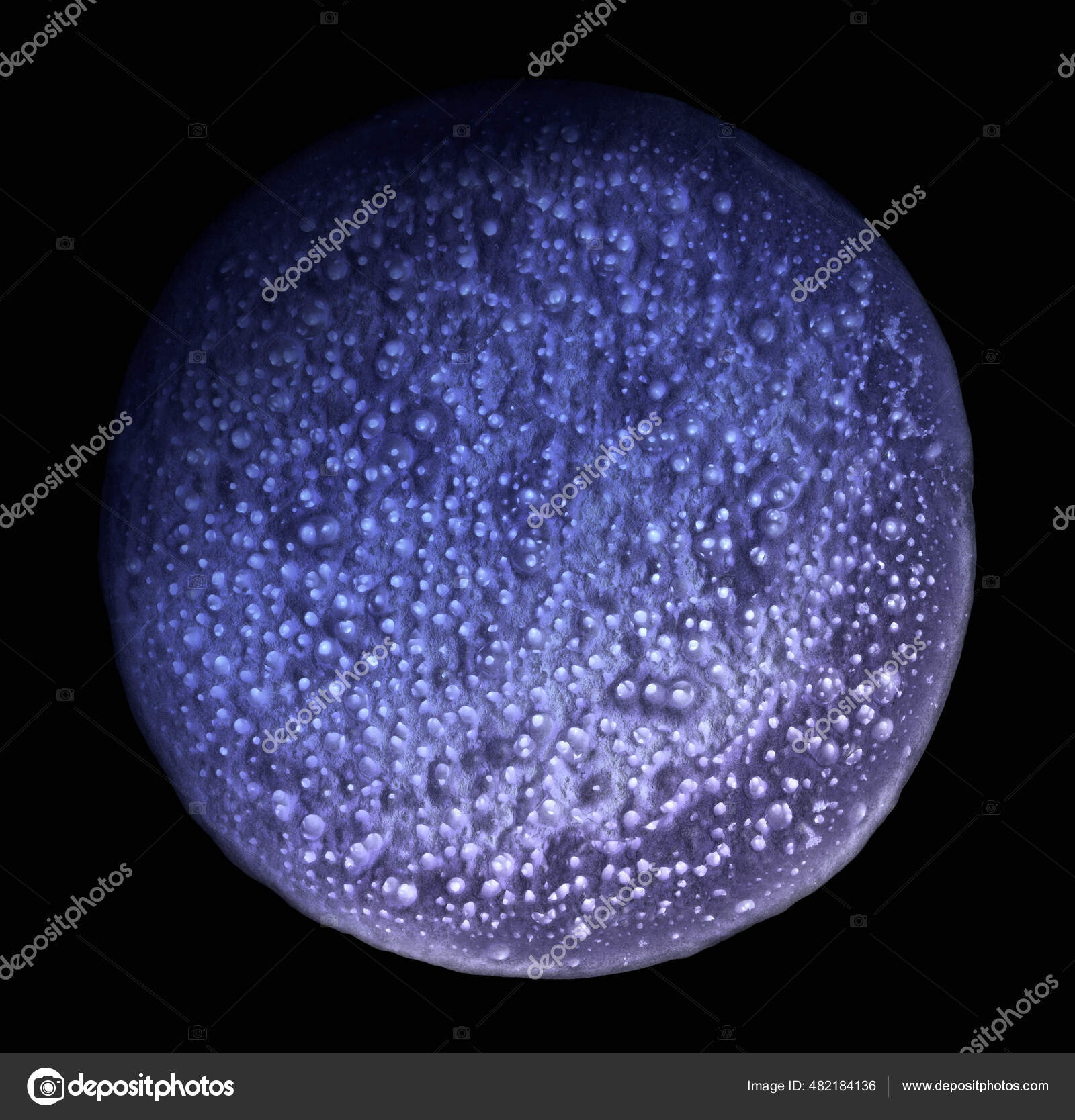 Glowing Night Sky Solar System