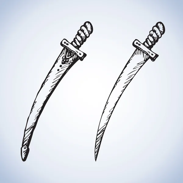 Sabre. Vector drawing Stock Vector by ©Marinka 124179746