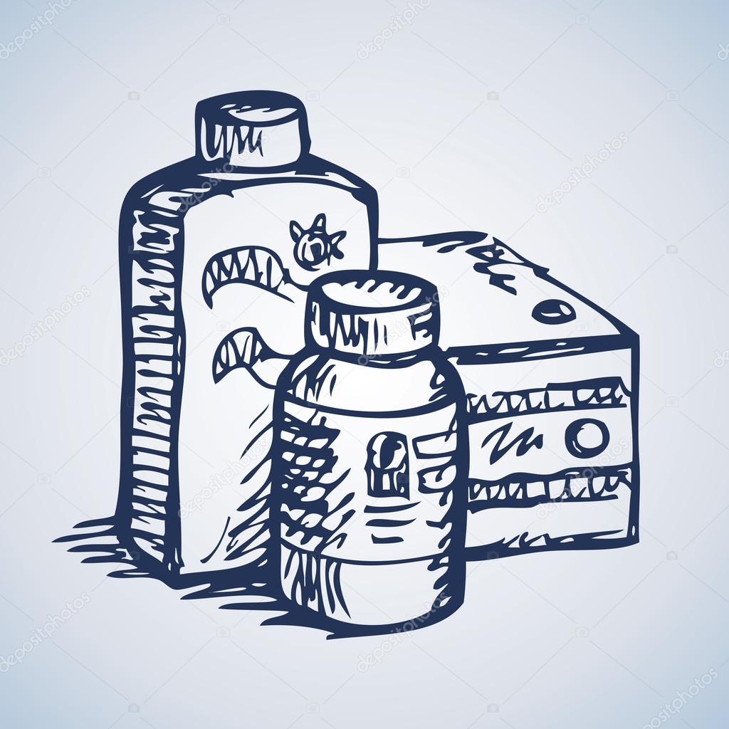 Obat-obatan. Gambar vektor Vektor Stok oleh ©Marinka 77650838