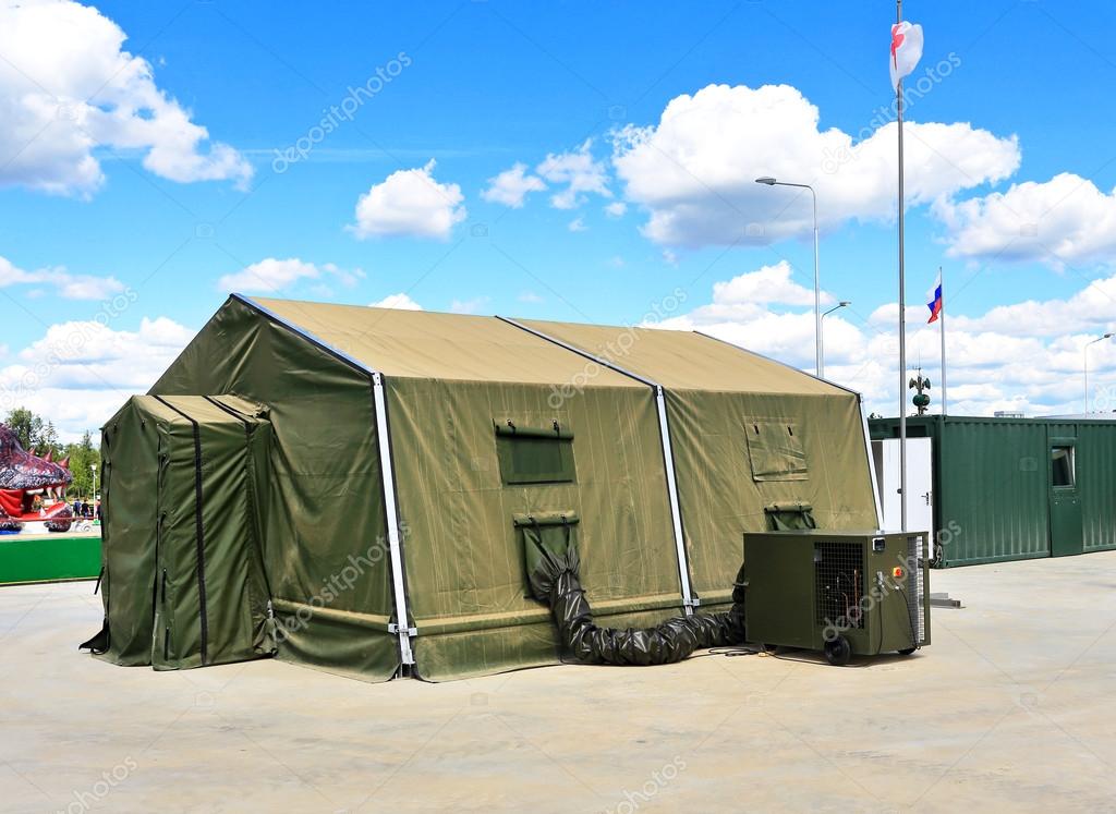 Medical tent — Stock Photo © pingvin121674 #78839068
