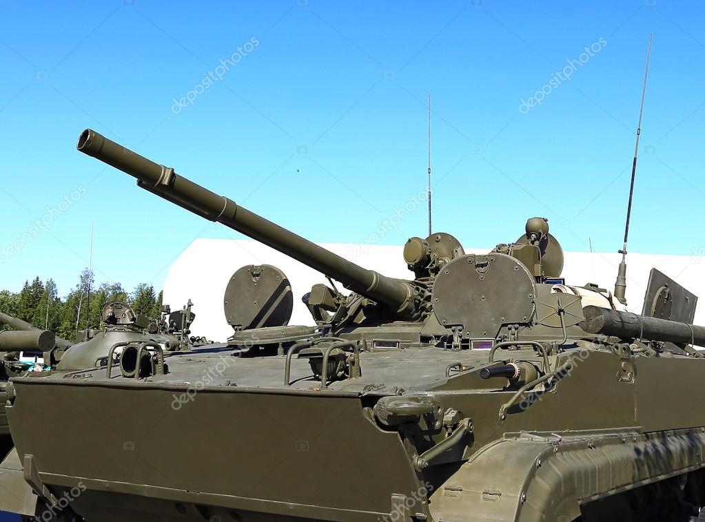 Tower of the infantry combat vehicle — Stock Photo © pingvin121674 ...