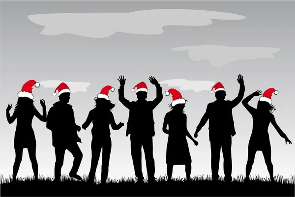 Christmas Party Stock Vector Image by ©pablonis #57252093