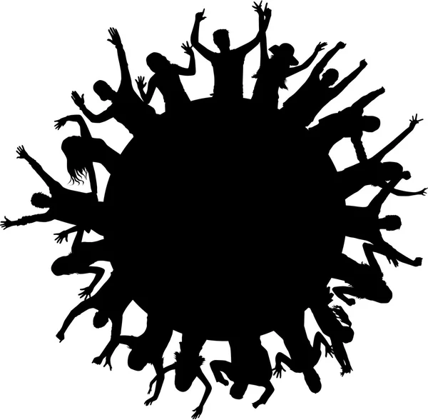 People dancing circle Stock Photos, Royalty Free People dancing circle ...